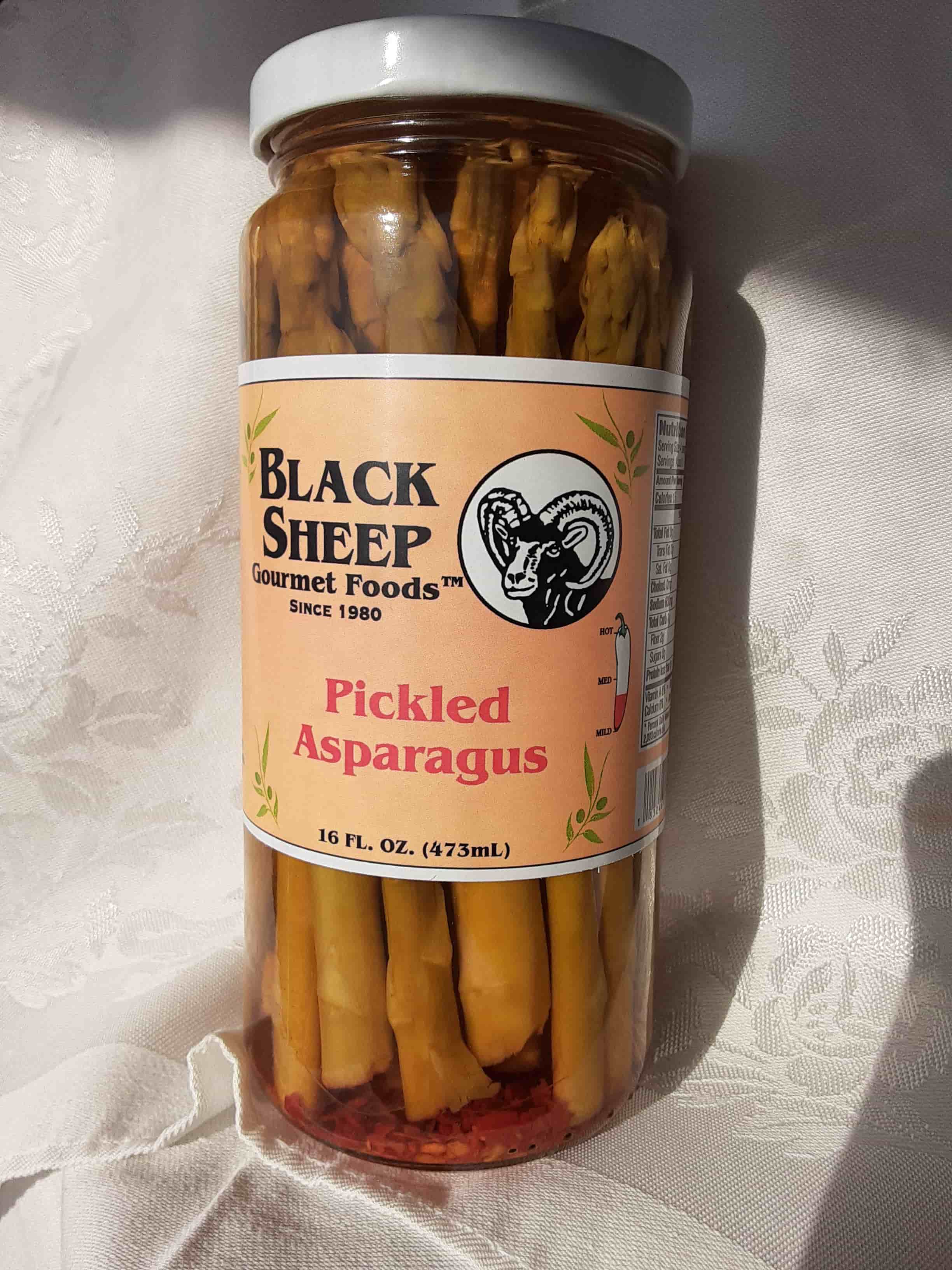 Gourmet Pickled Asparagus - Black Sheep Gourmet Foods
